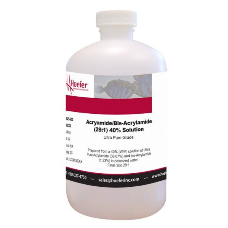 Bis-Acrylamide Solution, 500 Milliliters – Hoefer Inc.